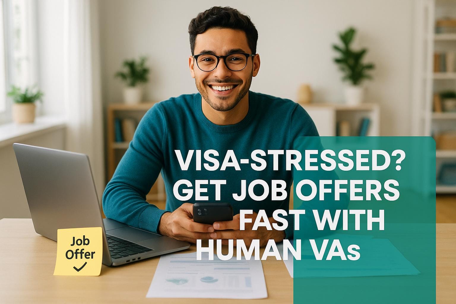 Visa-Stressed? Get Job Offers Fast with Human VAs