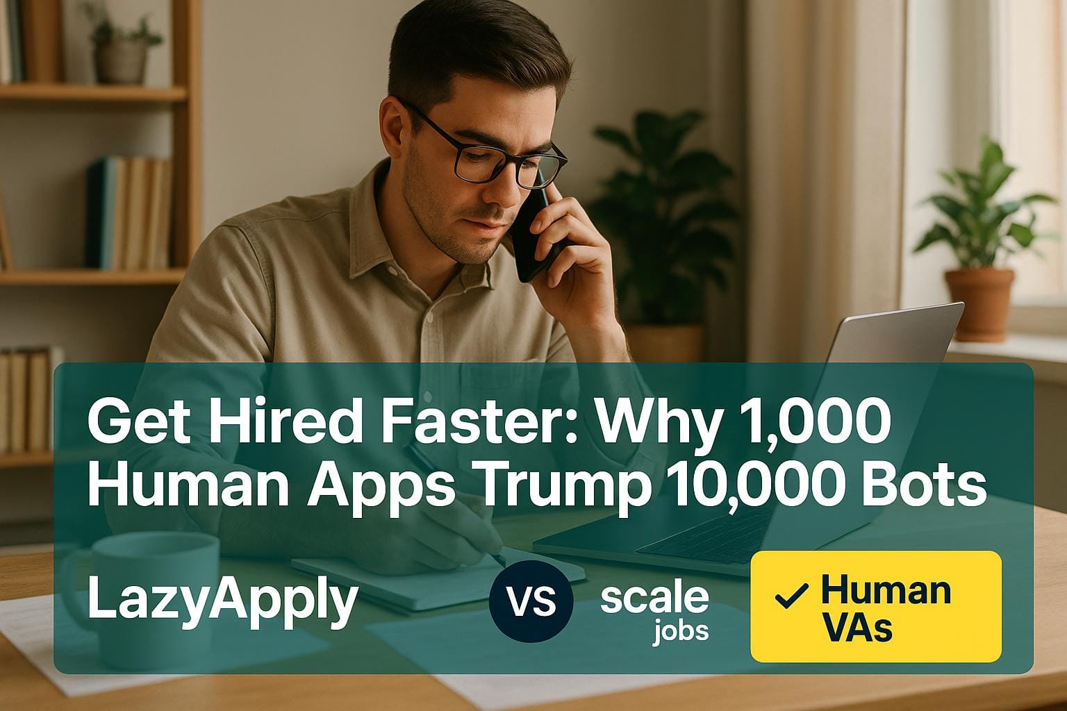 Get Hired Faster: Why 1,000 Human Apps Trump 10,000 Bots