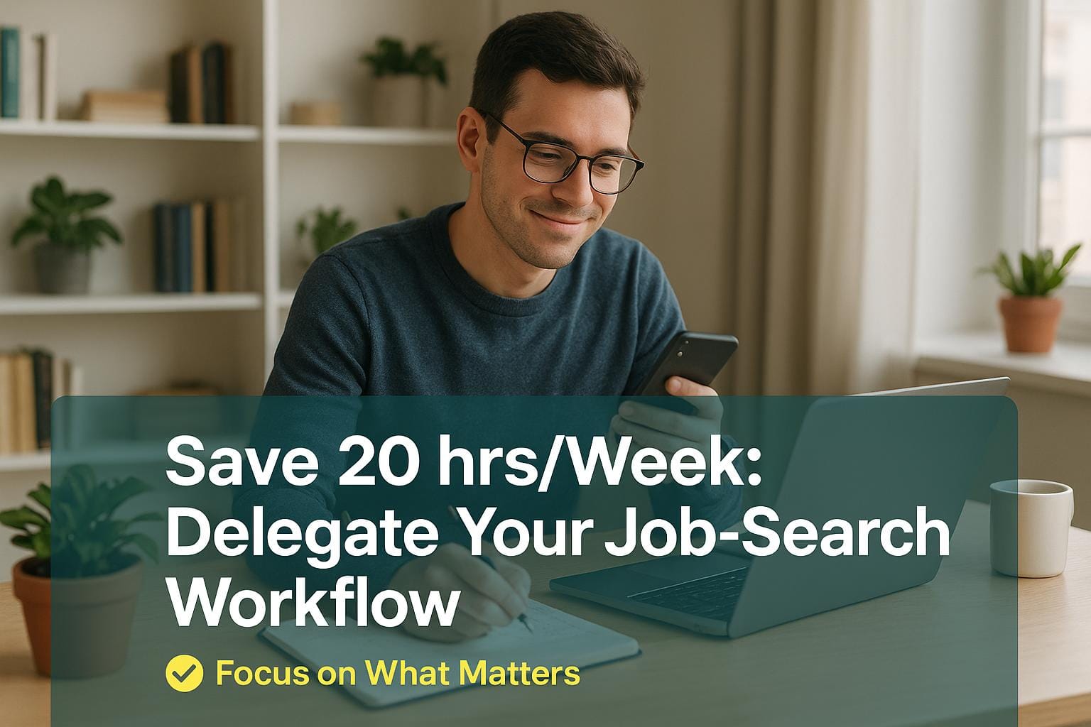 Save 20 hrs/Week: Delegate Your Job-Search Workflow