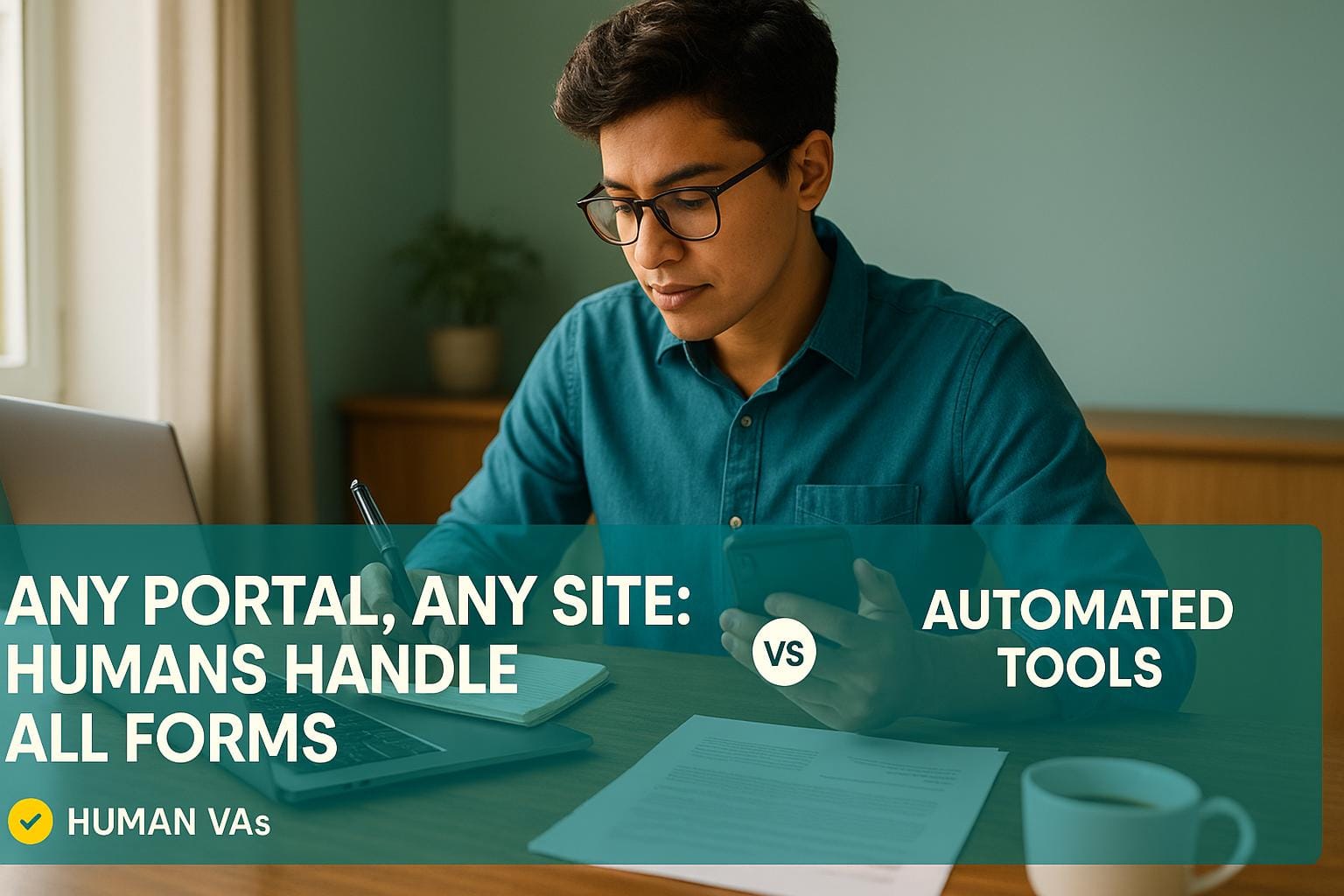 Any Portal, Any Site: Humans Handle All Forms