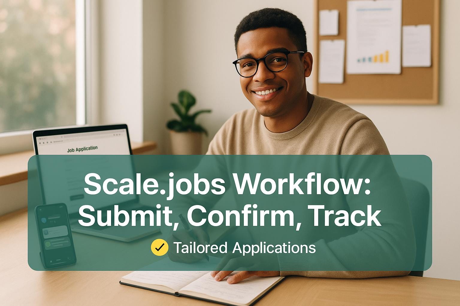 Scale.jobs Workflow: Submit, Confirm, Track