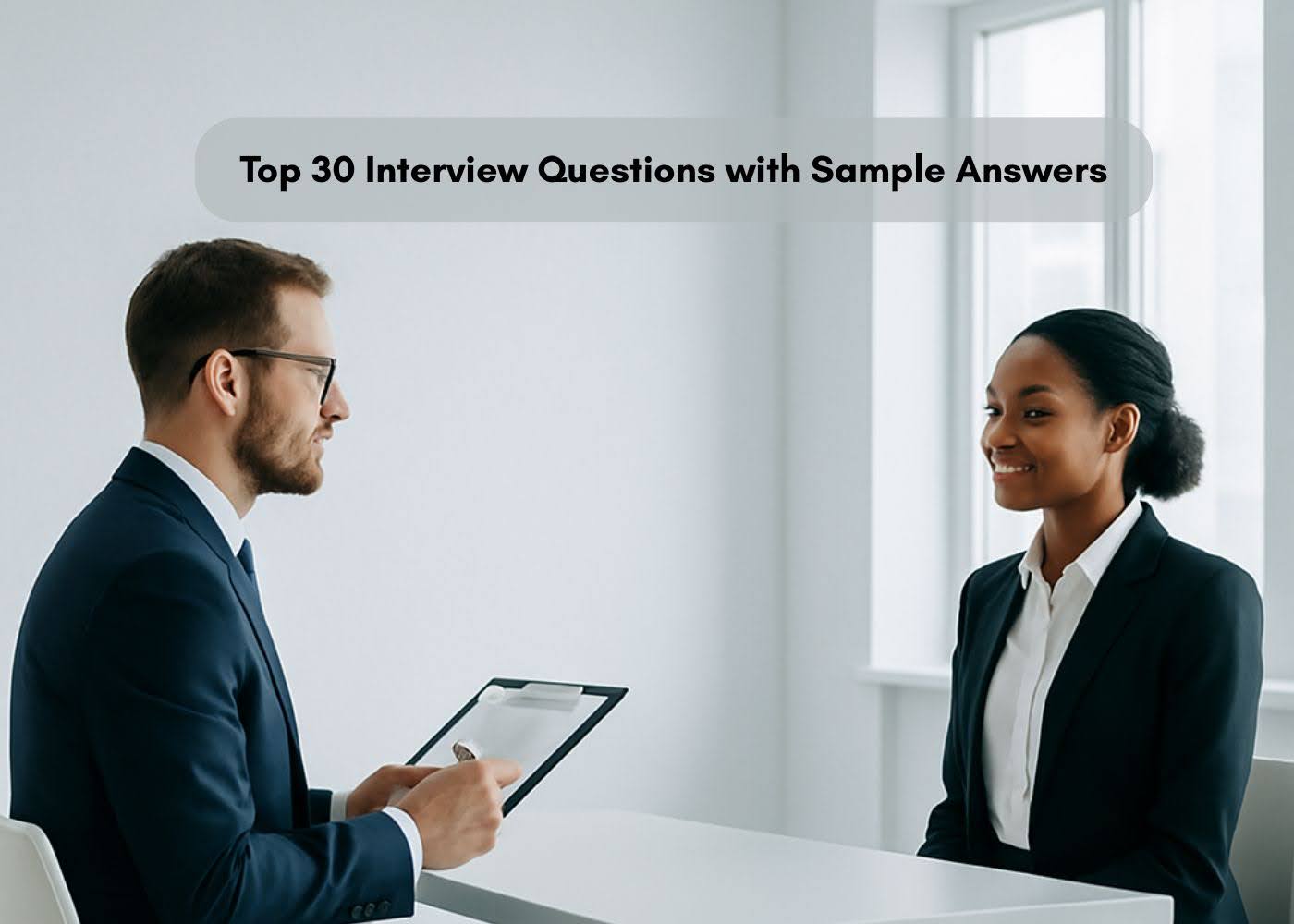 Top 30 Interview Questions with Sample Answers