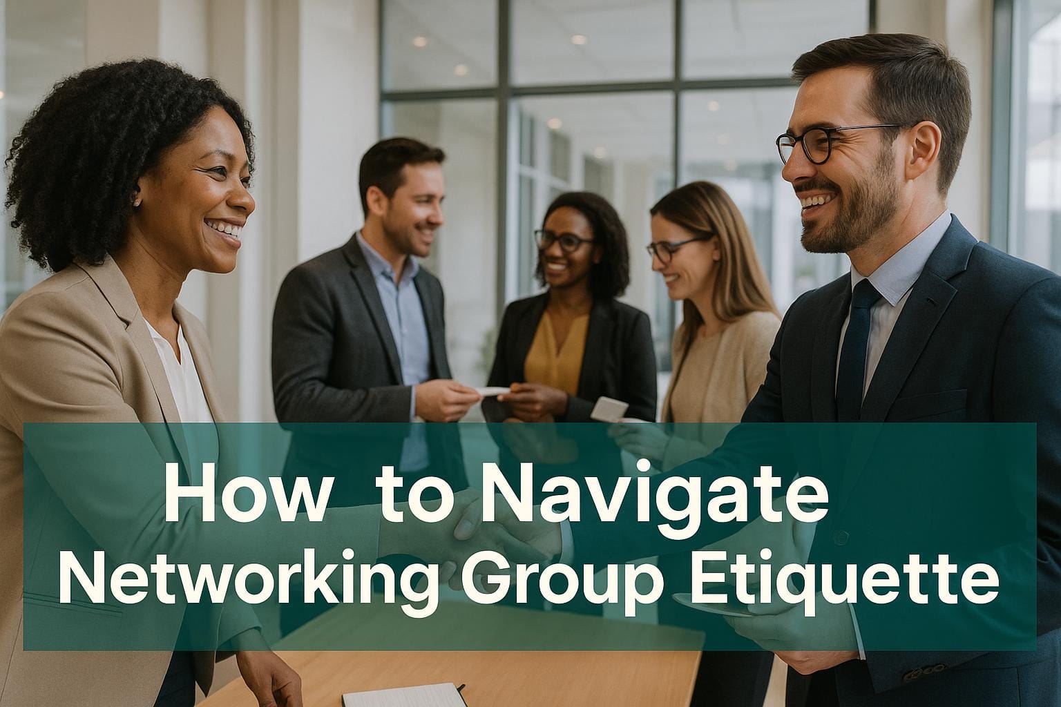 How to Navigate Networking Group Etiquette