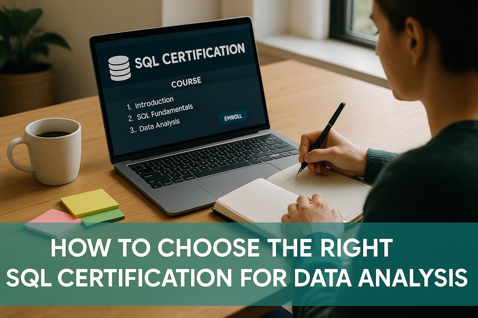 How to Choose the Right SQL Certification for Data Analysis
