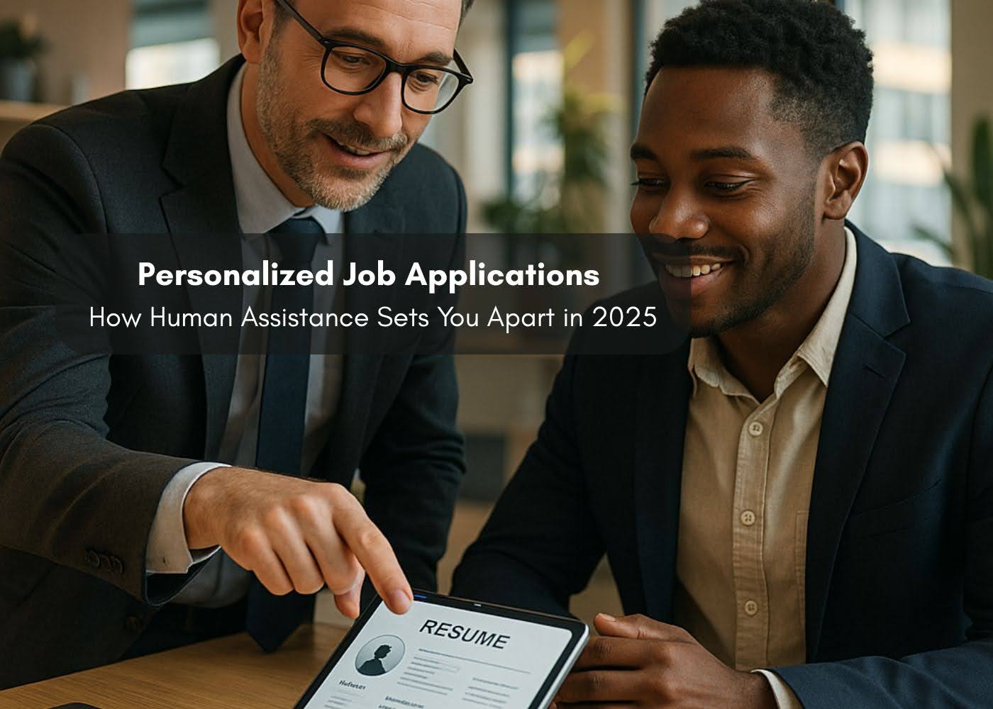 Personalized Job Applications: How Human Assistance Sets ...