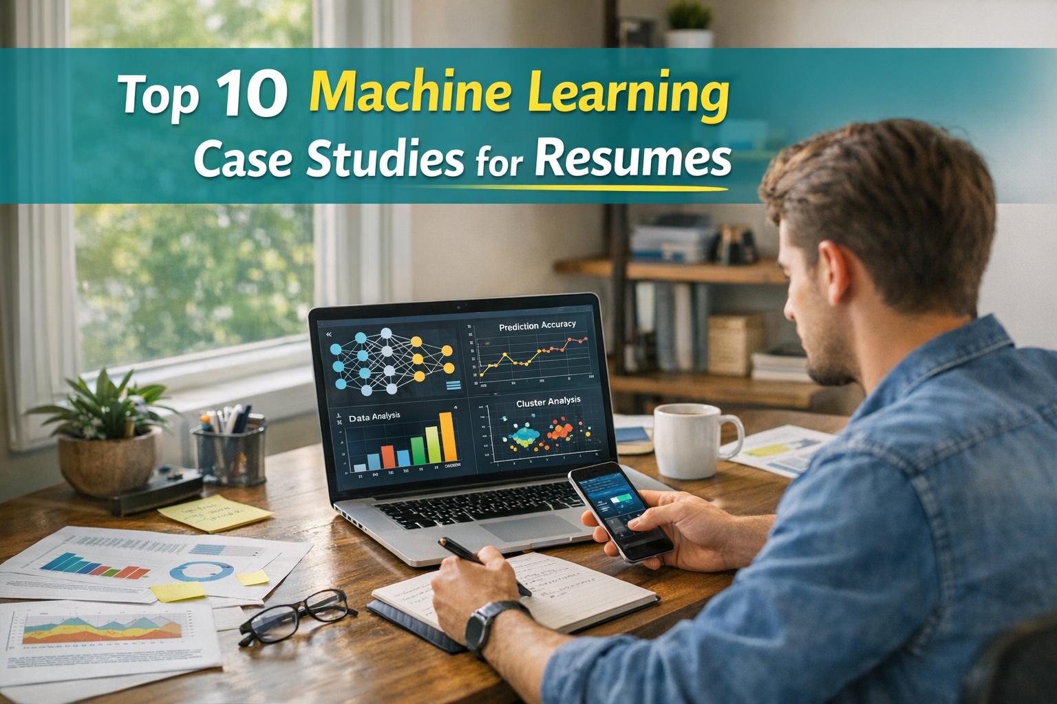 Top 10 Machine Learning Case Studies for Resumes